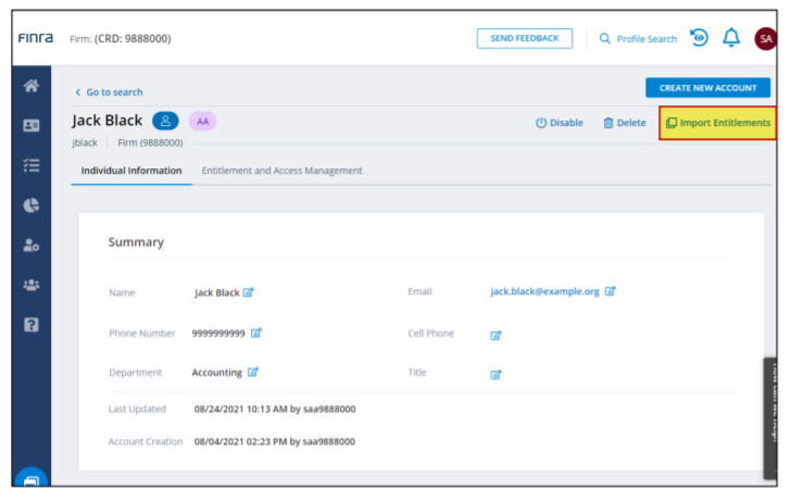 FINRA Entitlement Program: Entitlement Reference Guide | FINRA.org