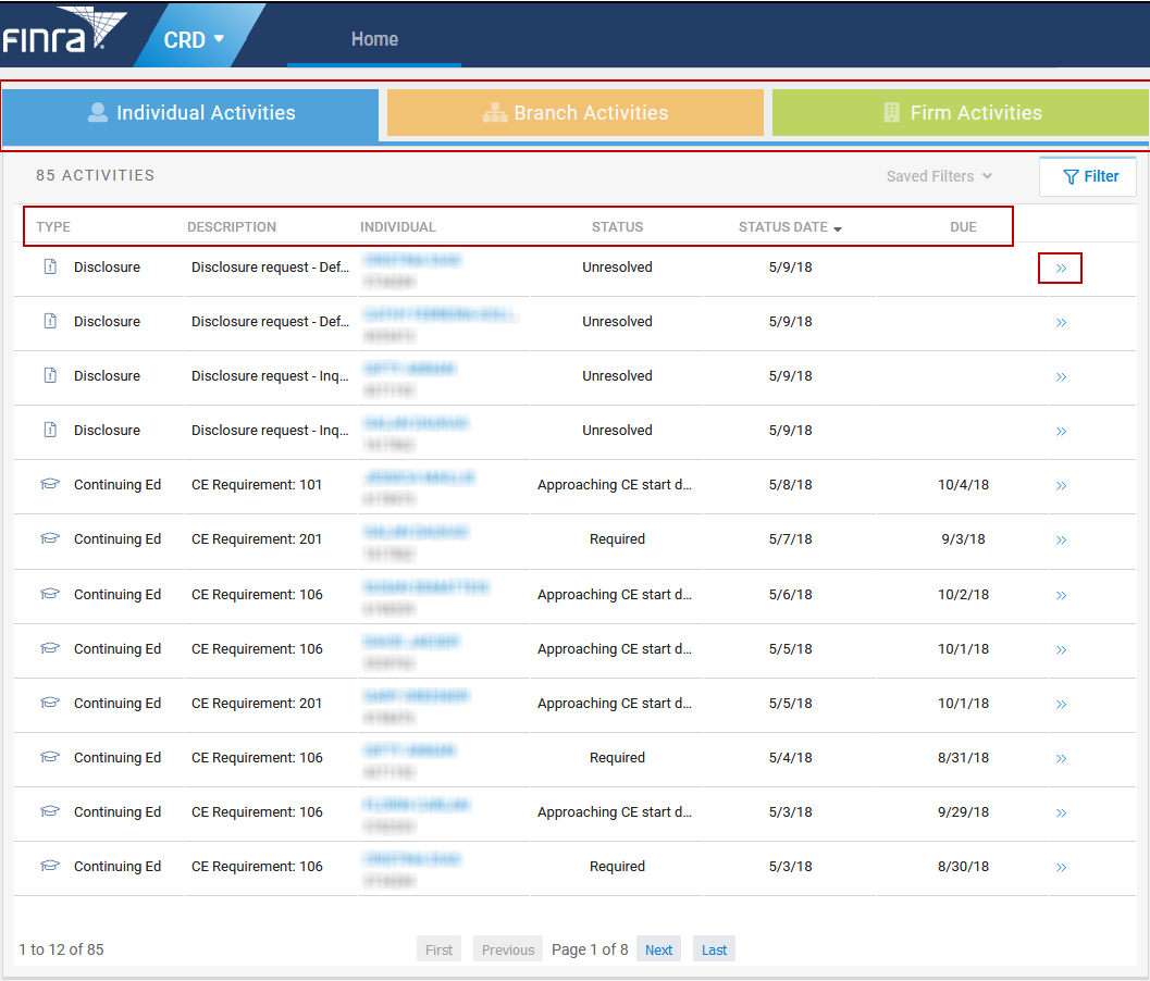Be in the Know: New CRD Current Features | FINRA.org